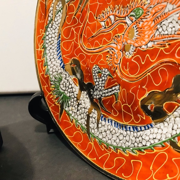 Chikaramachi | Accents | Vintage Pair Of Japanese Decorative Plates ...